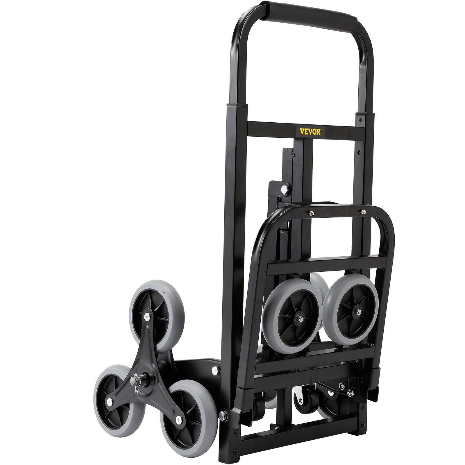 VEVOR Stair Climbing Hand Truck, Heavy-Duty Hand Cart Dolly 375 lbs Lo ...